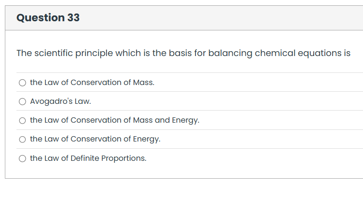 The scientific principle which is the basis | StudyX