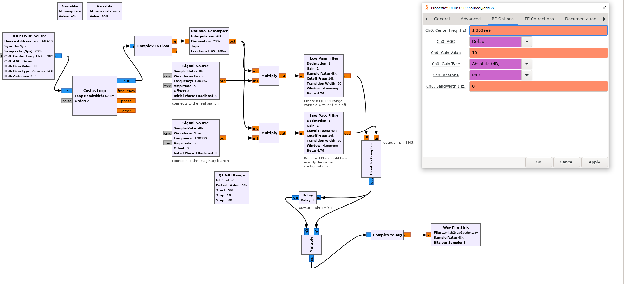 The image shows a signal processing flow | StudyX