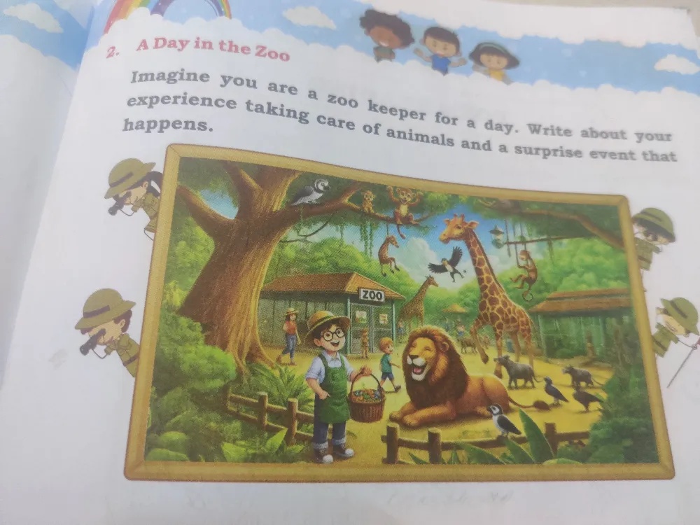 2. A Day in the Zoo Imagine you are a zoo | StudyX