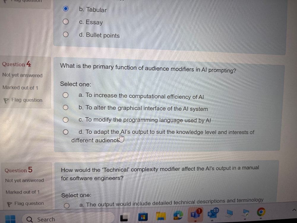 What is the primary function of audience | StudyX
