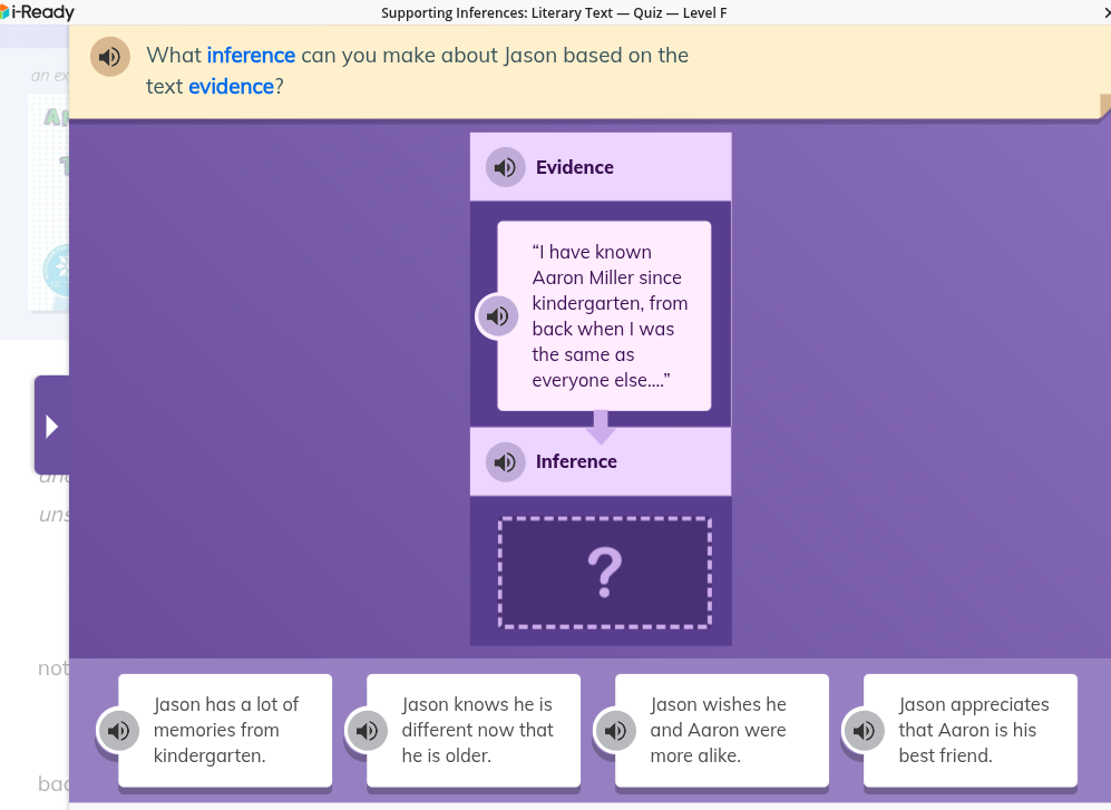 What inference can you make about Jason | StudyX