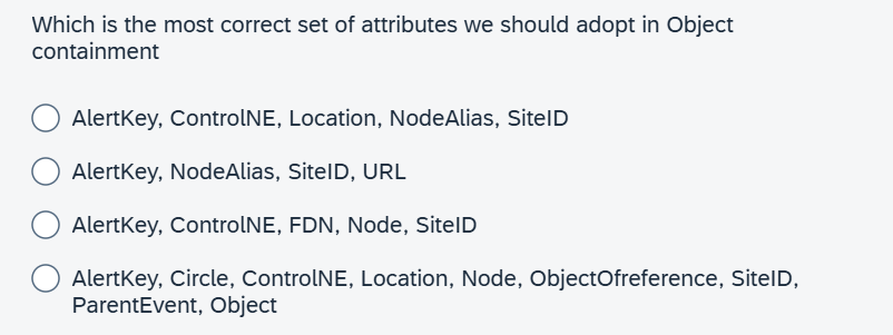 Which is the most correct set of attributes | StudyX