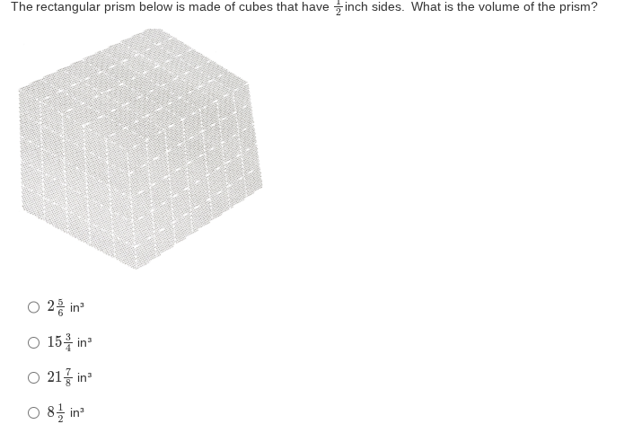 The rectangular prism below is made of cubes | StudyX