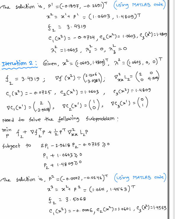 4. Consider the constrained minimization | StudyX