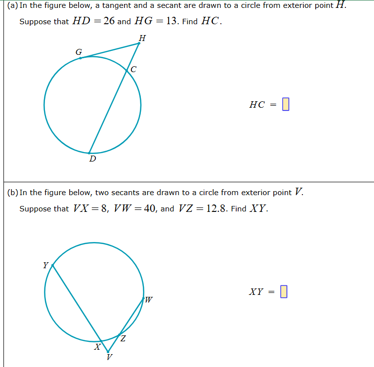 (a) In the figure below, a tangent and a | StudyX
