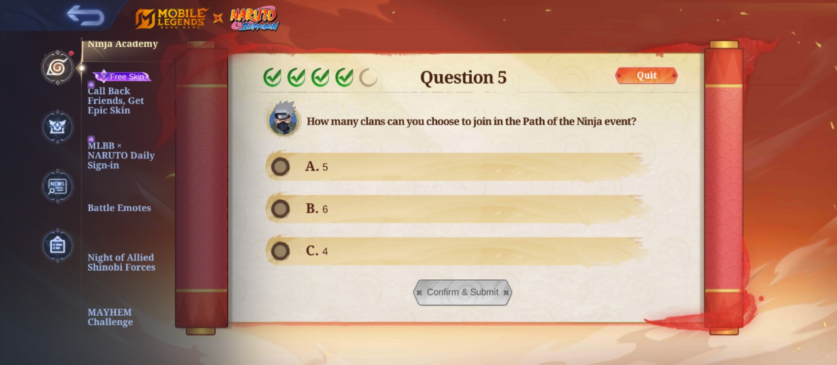 How many clans can you choose to join in the
