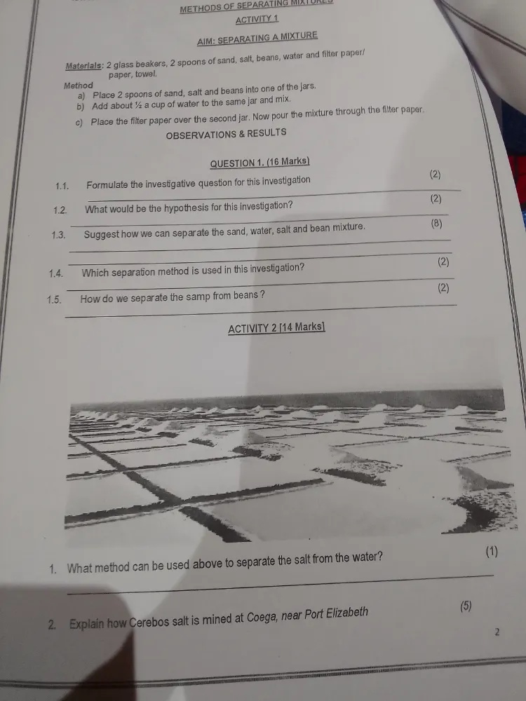 1.1. Formulate the investigative question | StudyX