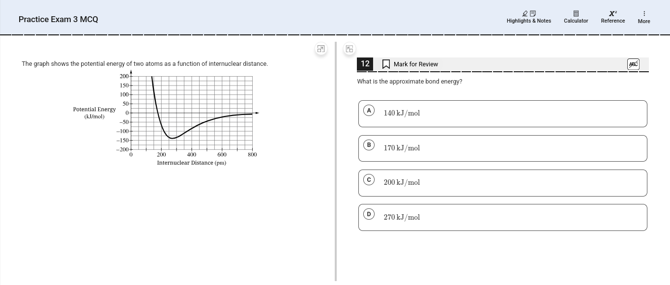 The graph shows the potential energy of two | StudyX