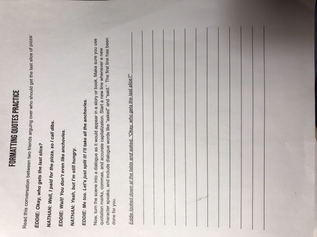 Read this conversation between two friends | StudyX