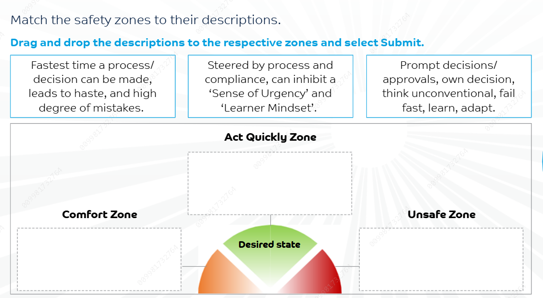 Match the safety zones to their | StudyX