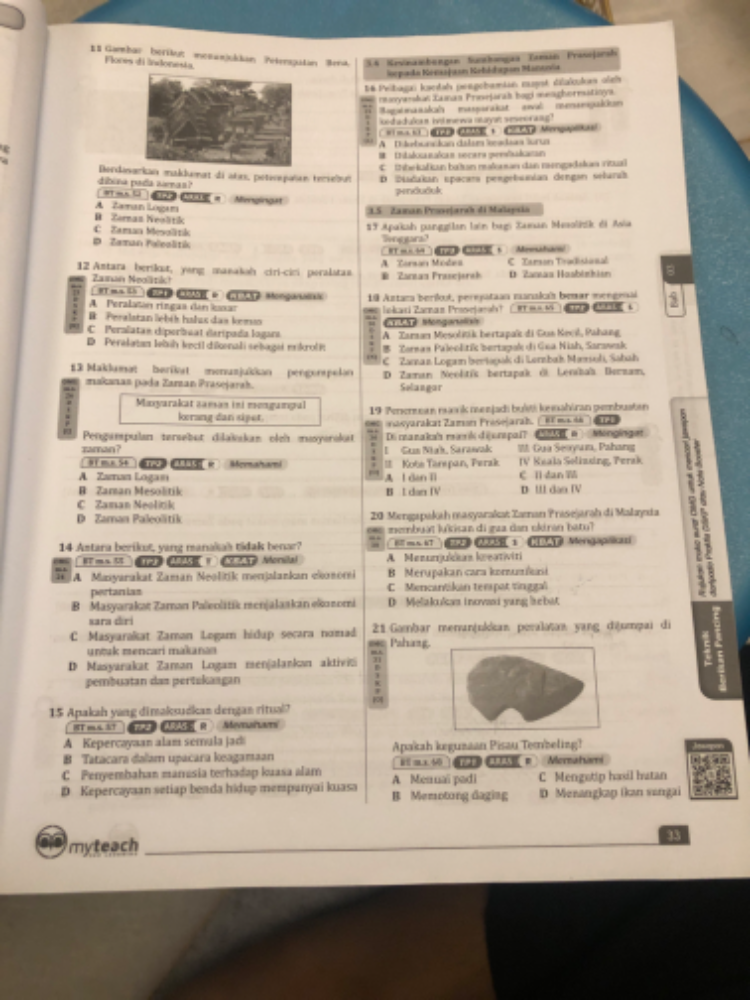 11. Gambar berikut menunjukkan Peninggalan | StudyX