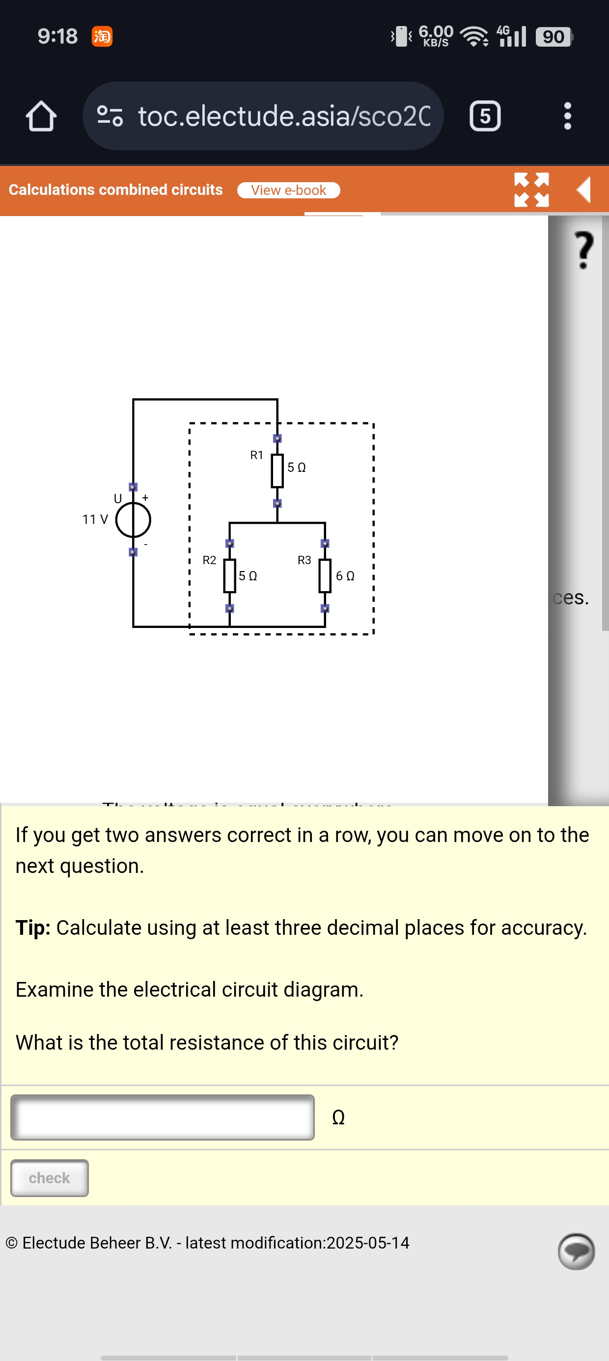Examine the electrical circuit diagram. | StudyX