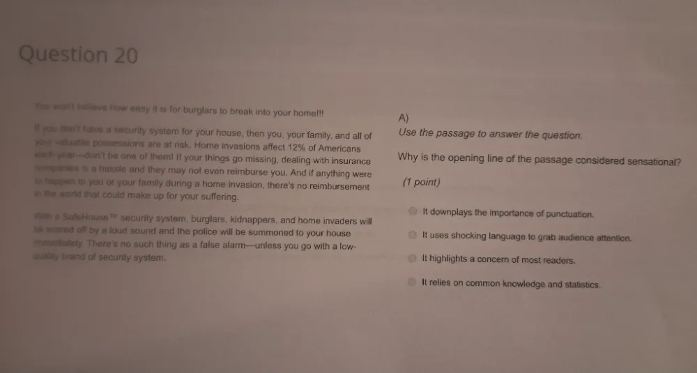 A) Use the passage to answer the question. | StudyX
