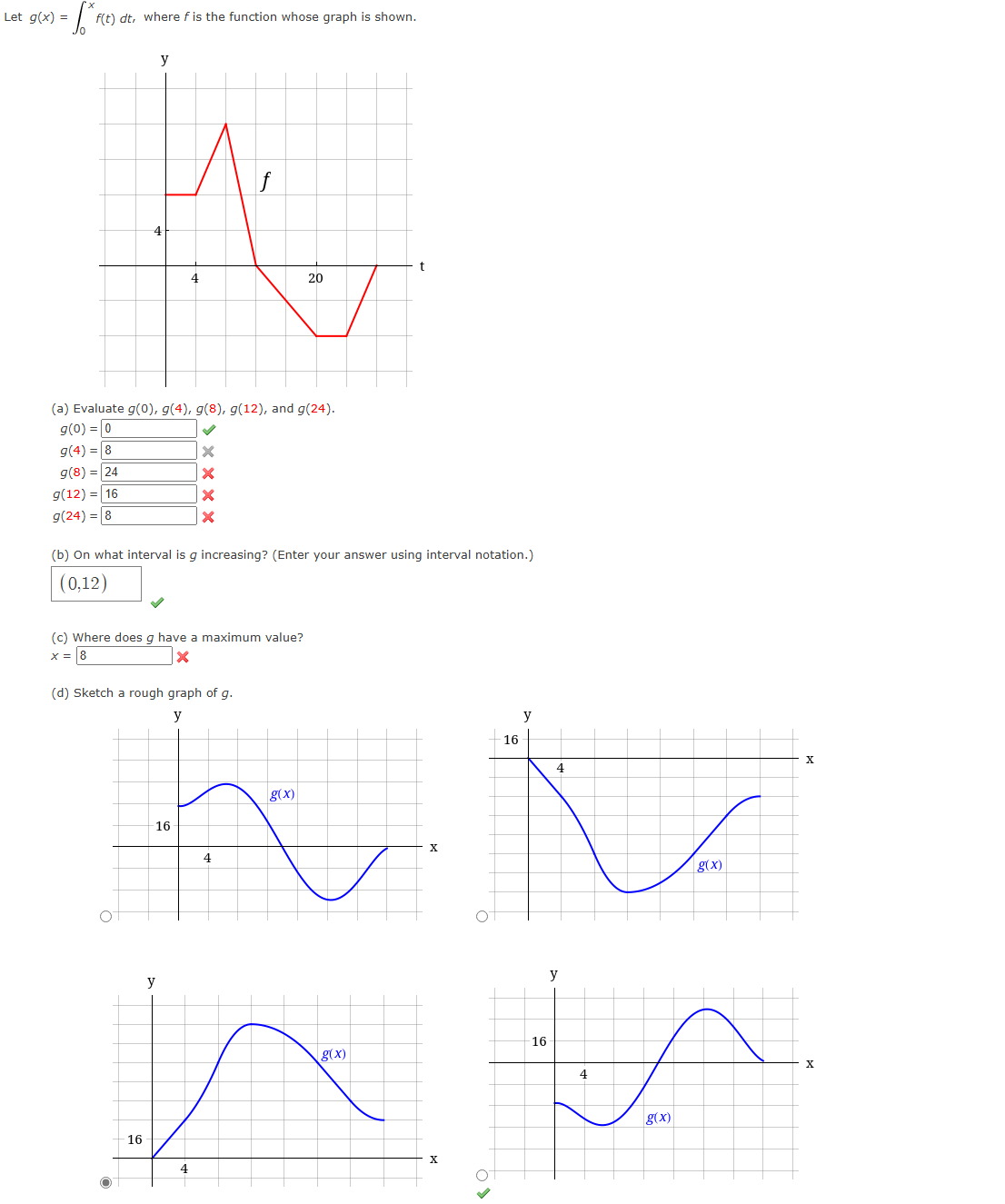 Let $g(x) = _0^x f(t) dt$, where $f$ is the | StudyX