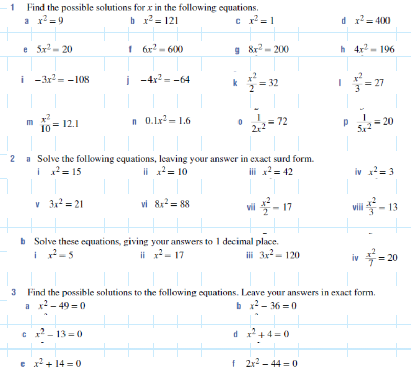 1. Find the possible solutions for *x* in | StudyX