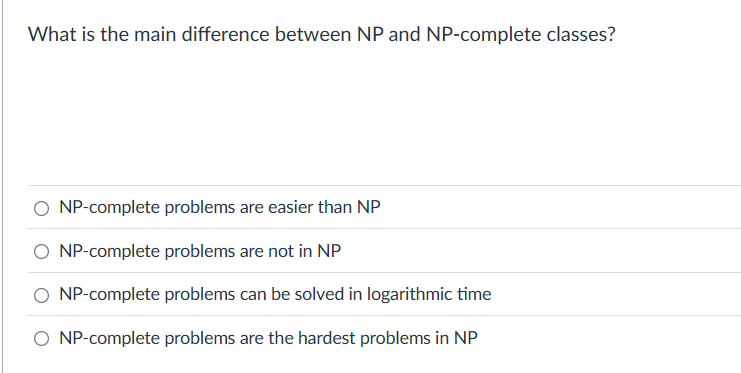 What is the main difference between NP and | StudyX
