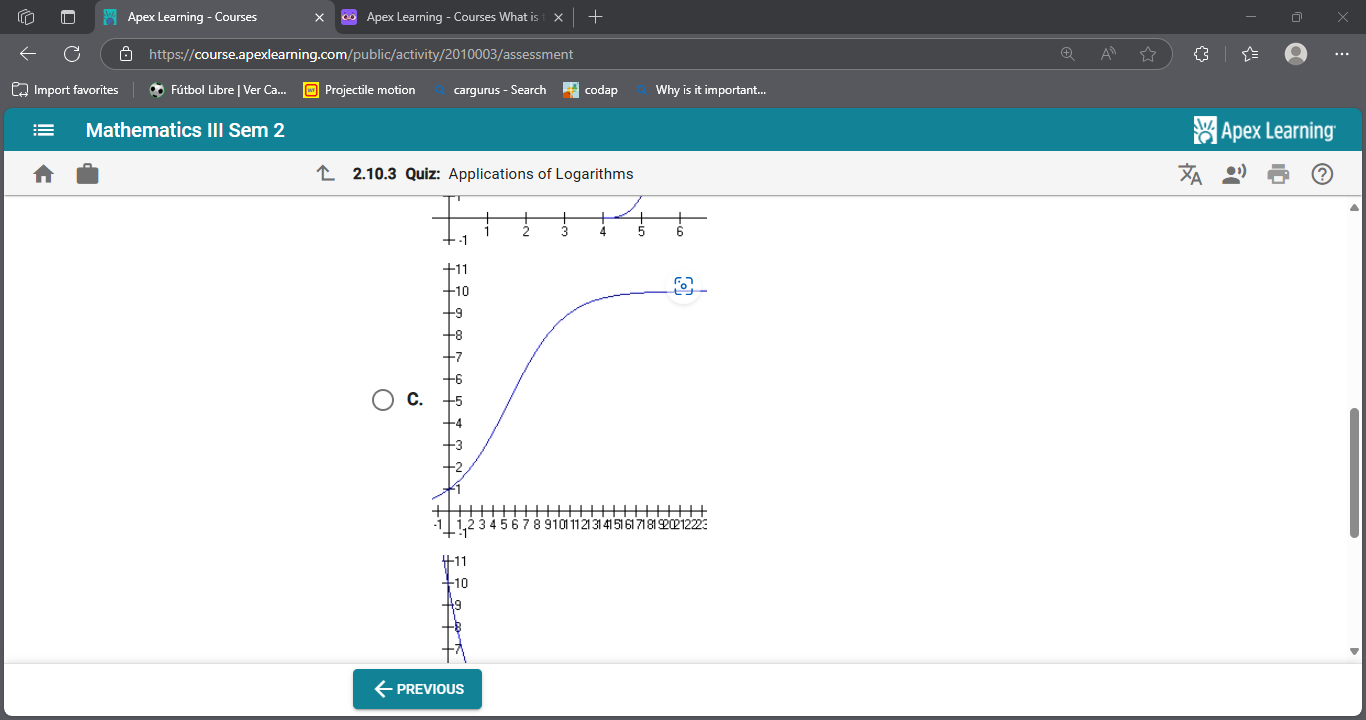 Which of the following graphs represents | StudyX