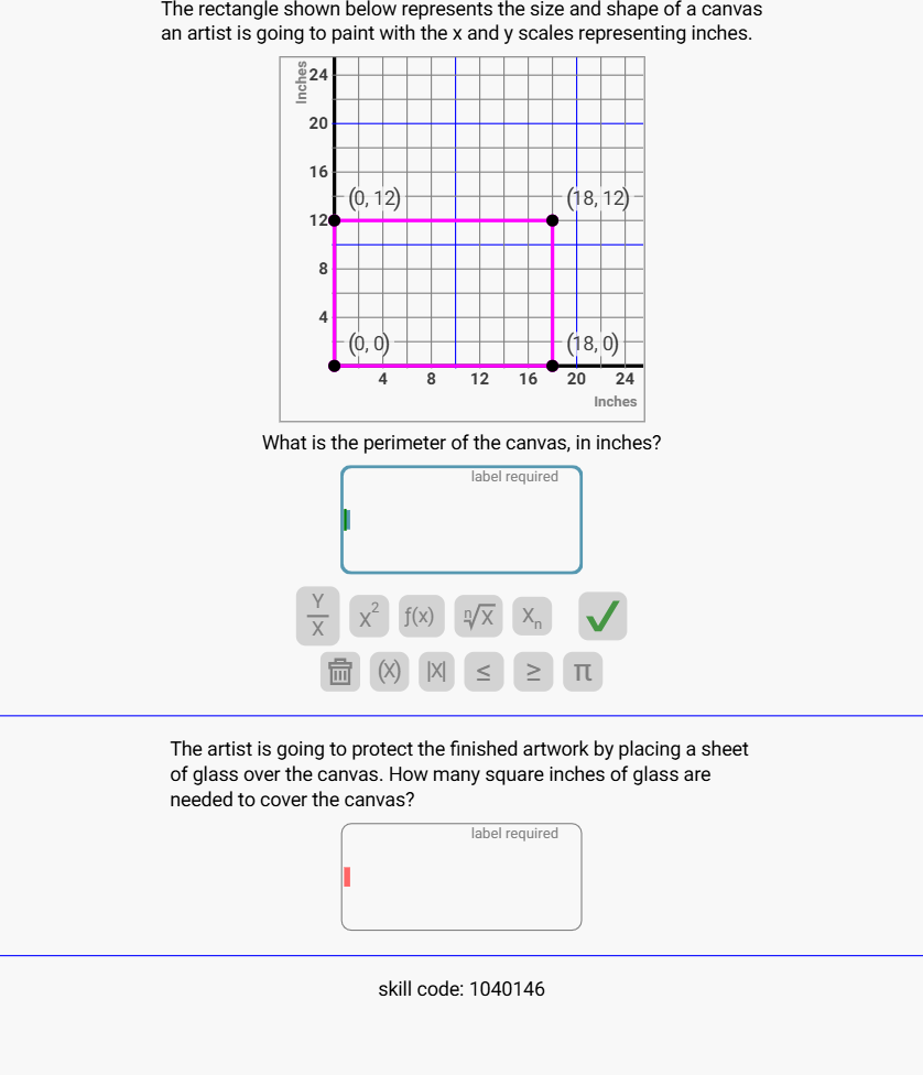 The rectangle shown below represents the | StudyX