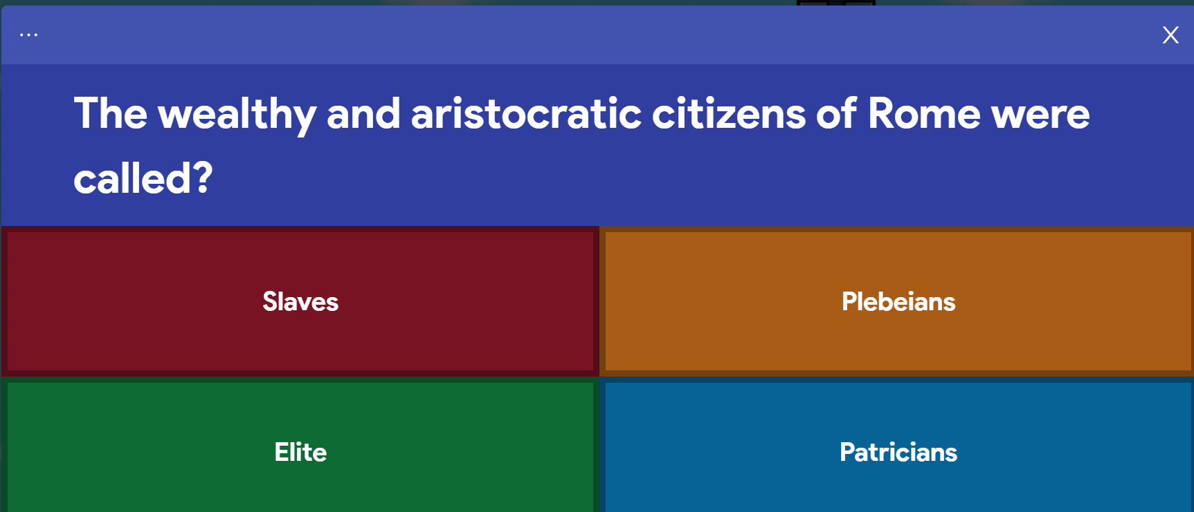 The wealthy and aristocratic citizens of | StudyX