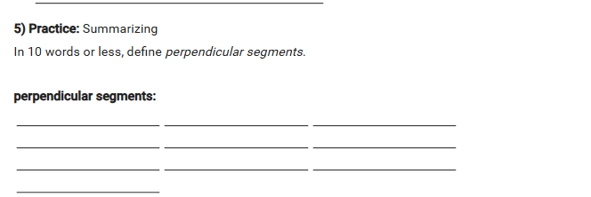 5) Practice: Summarizing In 10 words or | StudyX