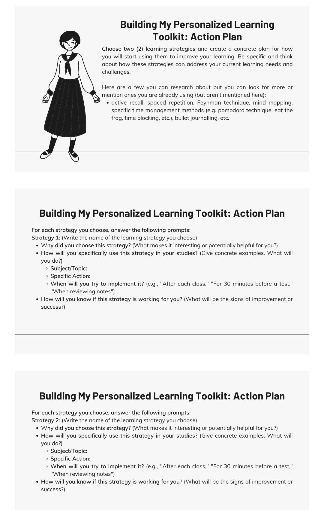 Building My Personalized Learning Toolkit: | StudyX