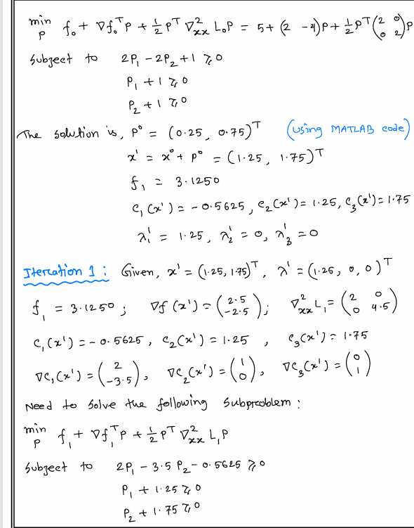 4. Consider the constrained minimization | StudyX