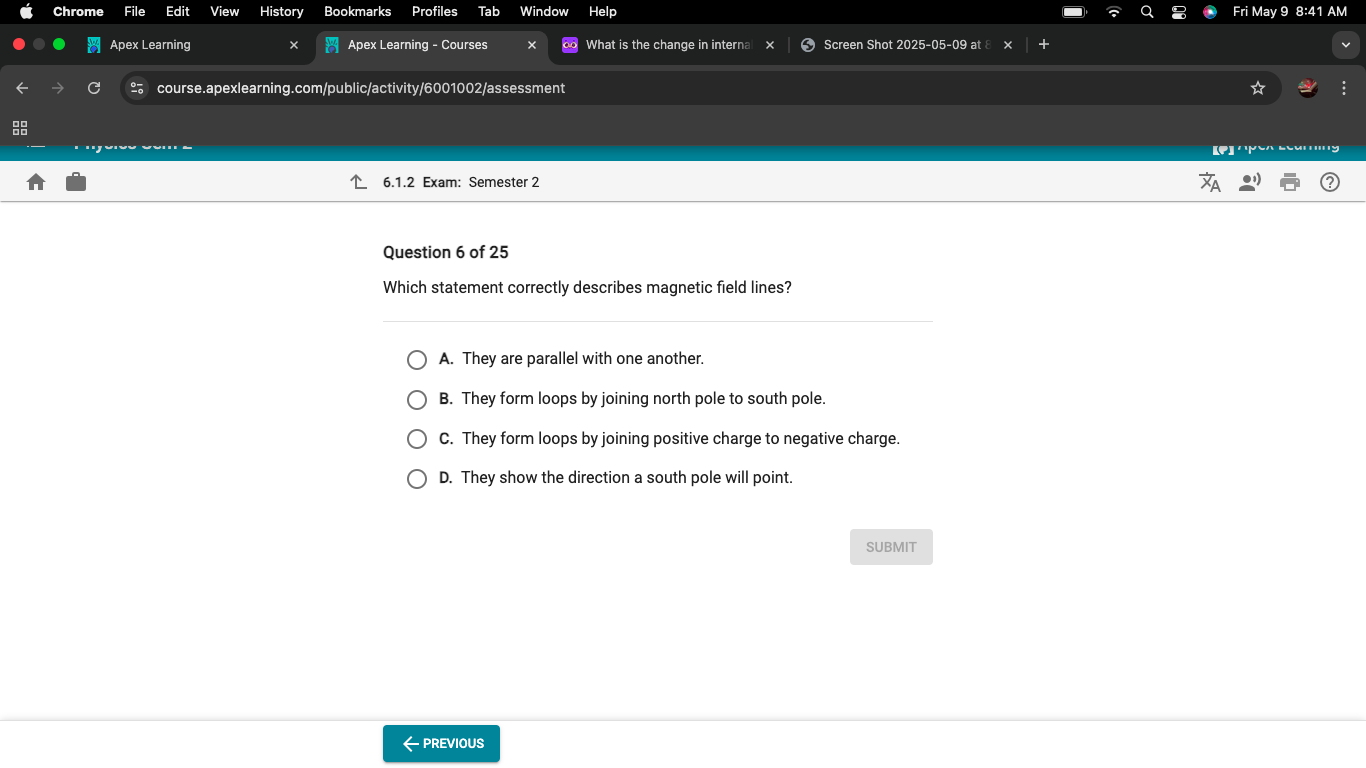 Question 6 of 25 Which statement correctly | StudyX