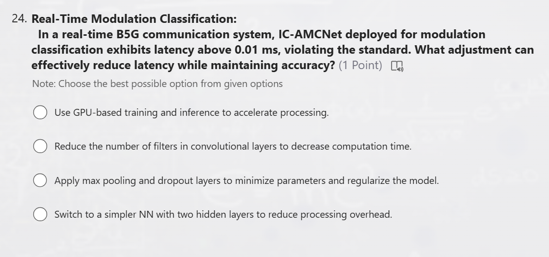 24. Real-Time Modulation Classification: In | StudyX