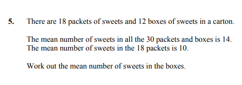 There are 18 packets of sweets and 12 boxes | StudyX