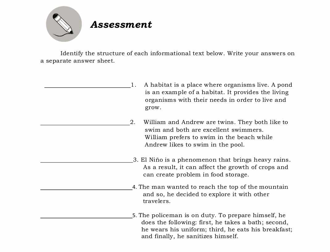 Assessment Identify the structure of each | StudyX