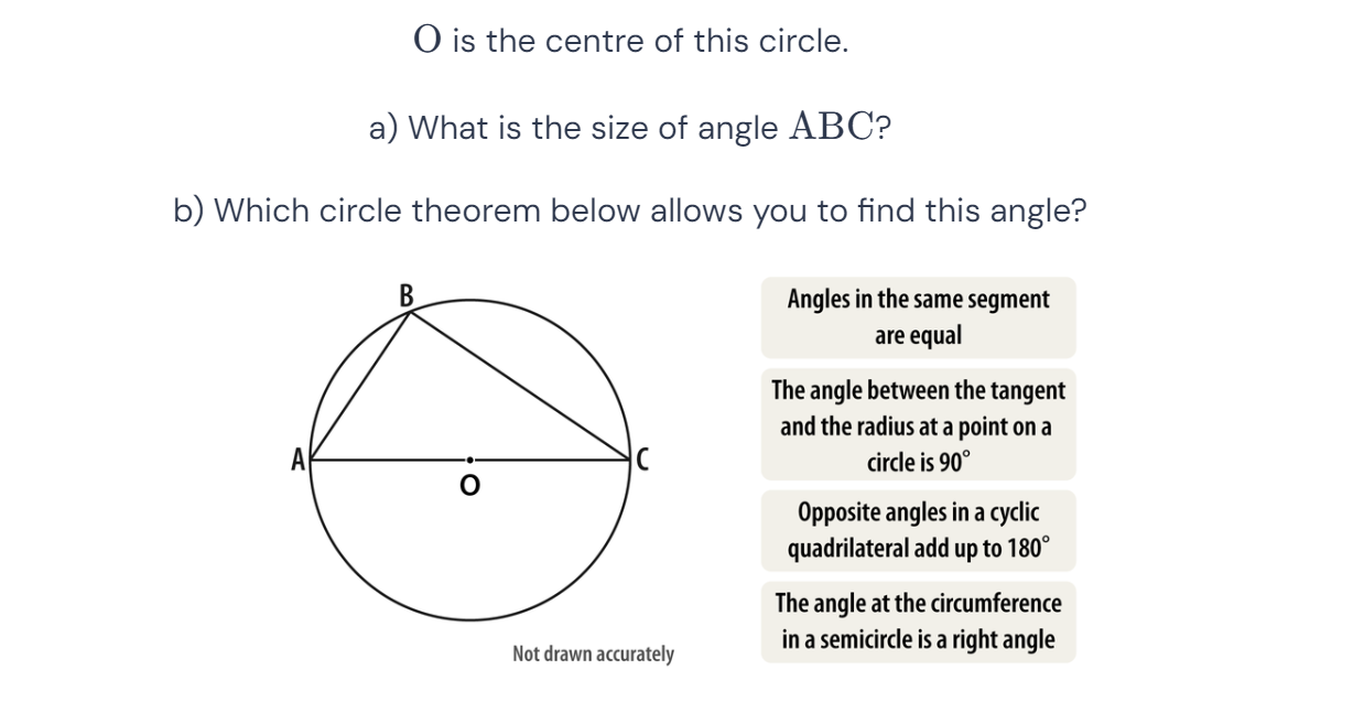 O is the centre of this circle a What is the | StudyX