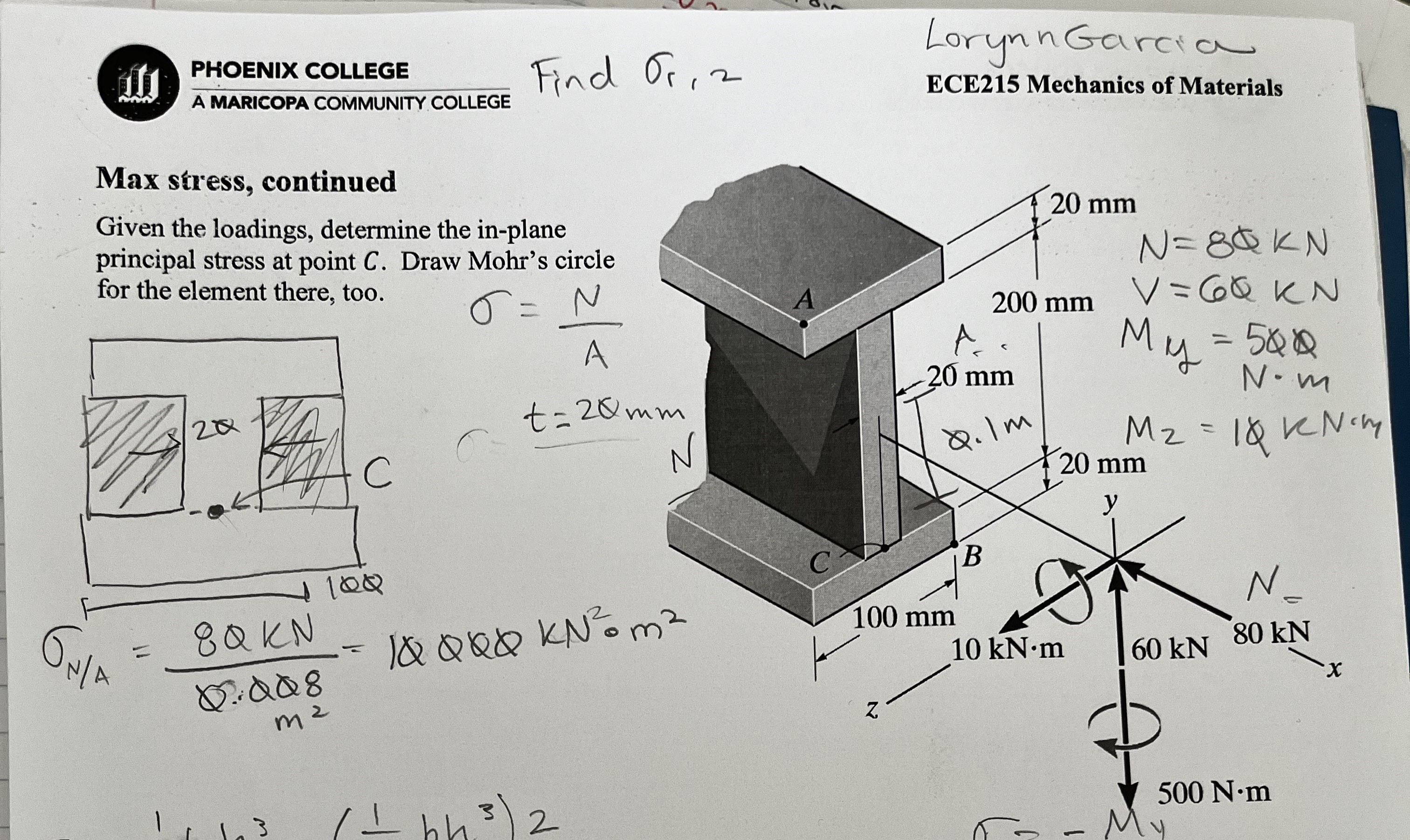 LorynnGarcia 10 PHOENIX COLLEGE Find r 2 | StudyX