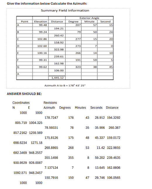 Give the information below Calculate the | StudyX
