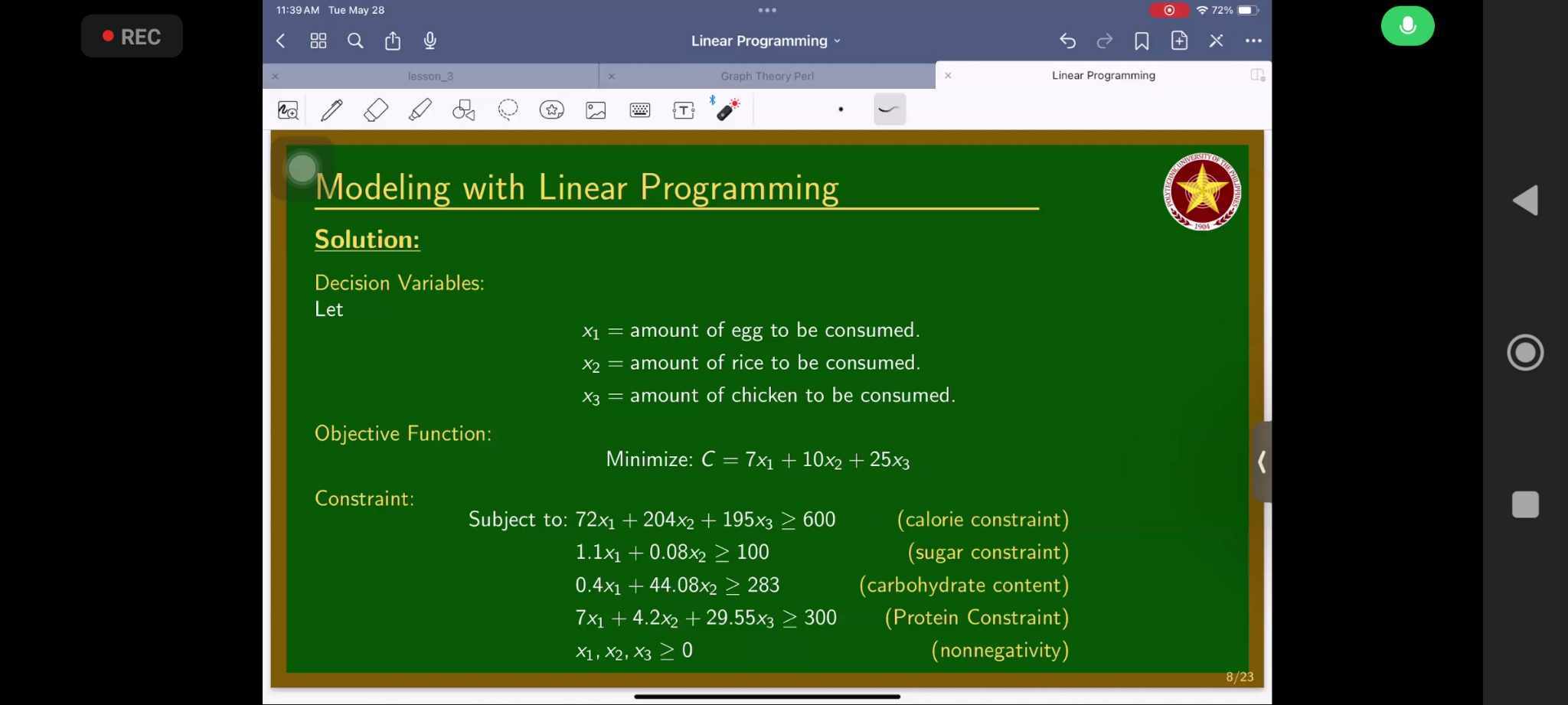 make a linear programming model of this nbsp | StudyX
