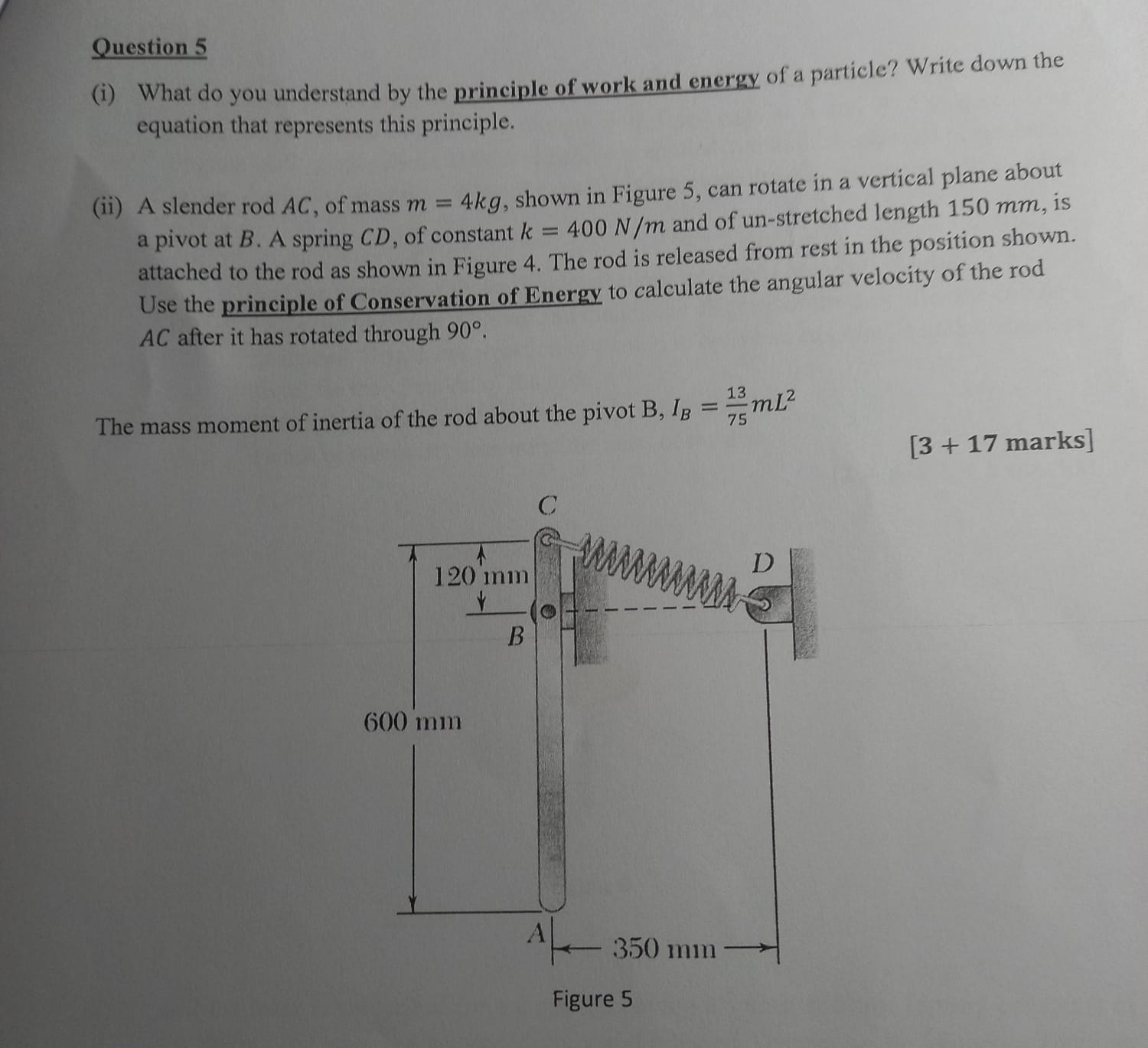 Question 5 (i) What do you understand by | StudyX