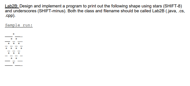 Lab2B Design and implement a program to | StudyX