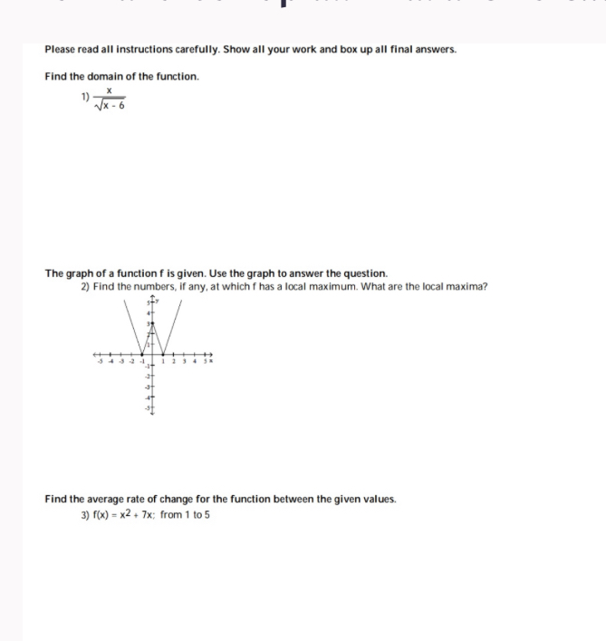 Please read all instructions carefully Show | StudyX