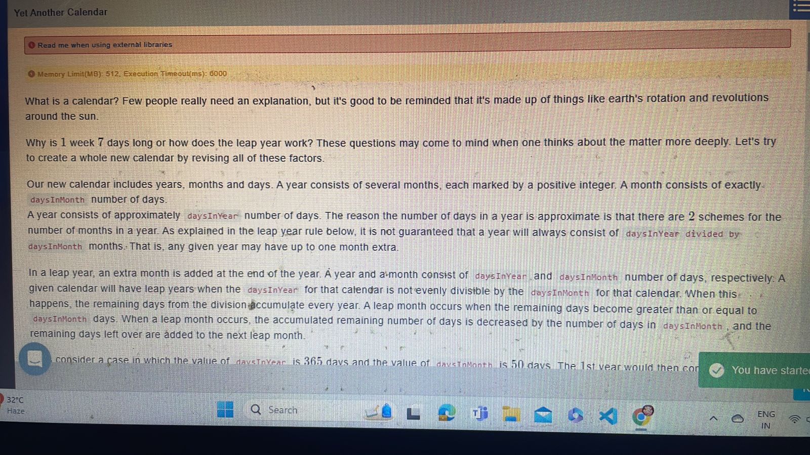 Yet Another Calendar (9) Read me when using | StudyX