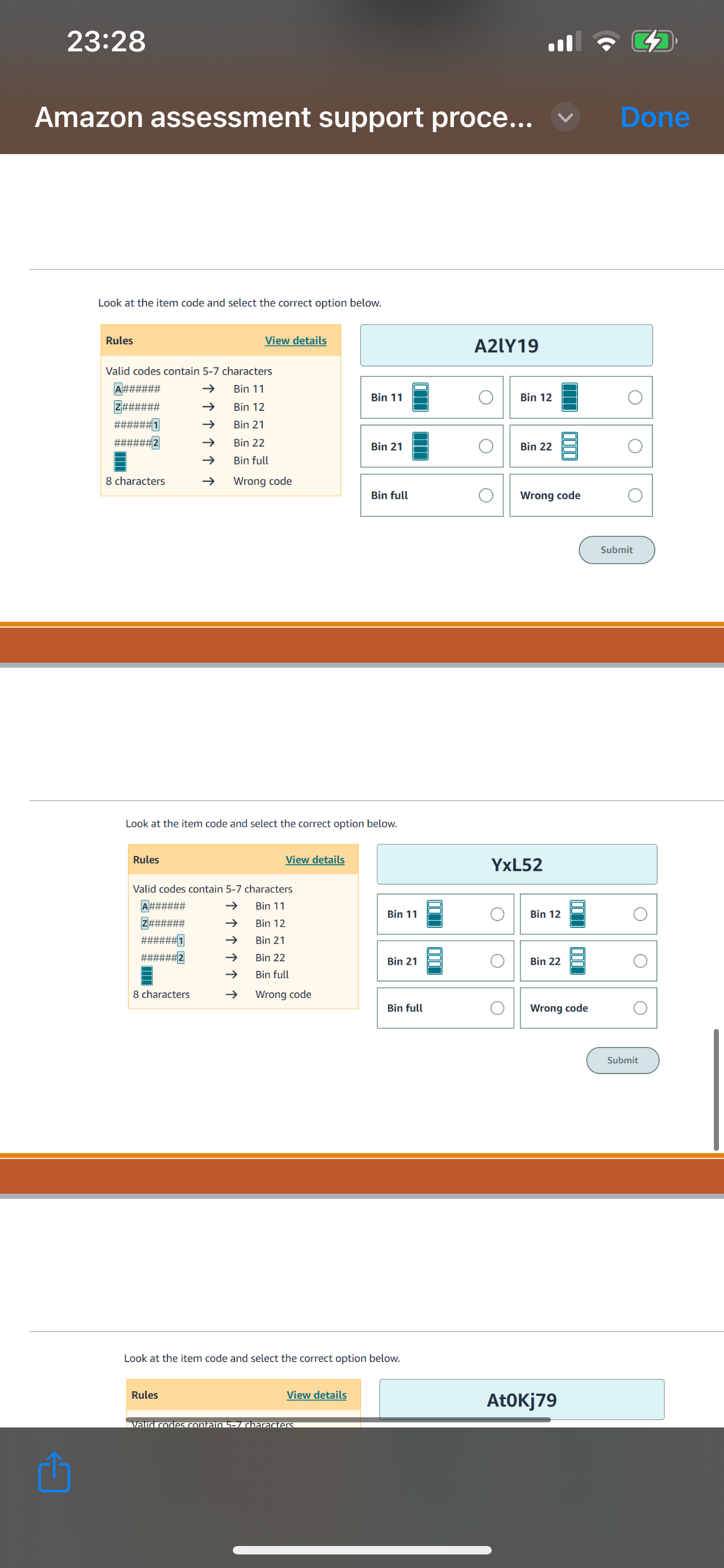 2328 assessment support proce Done Look at | StudyX