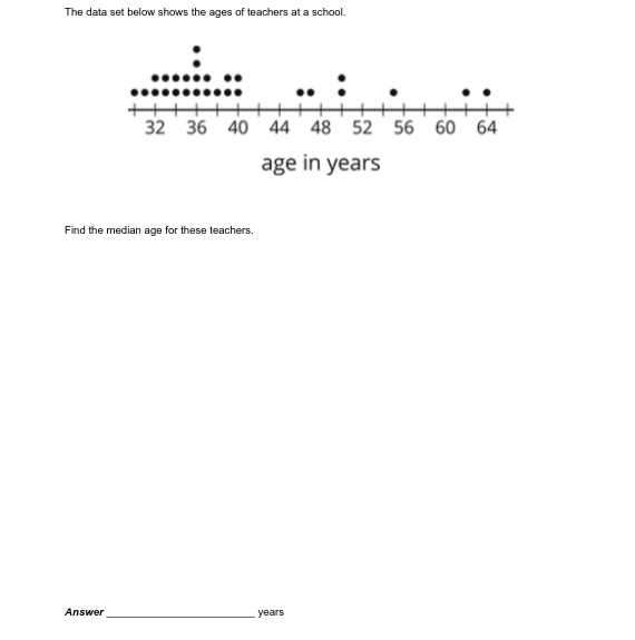 The data set below shows the ages of | StudyX