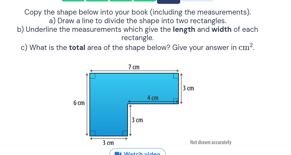 Copy the shape below into your book | StudyX
