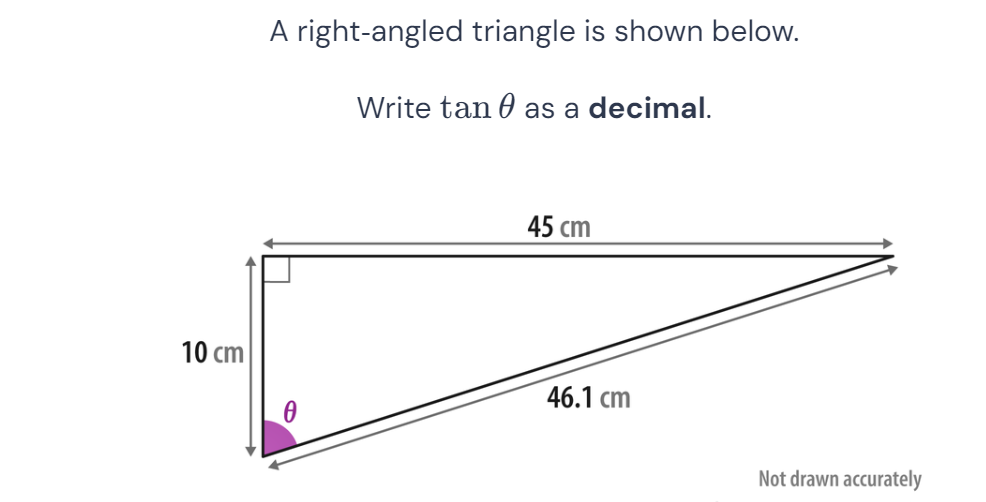 A right-angled triangle is shown below | StudyX
