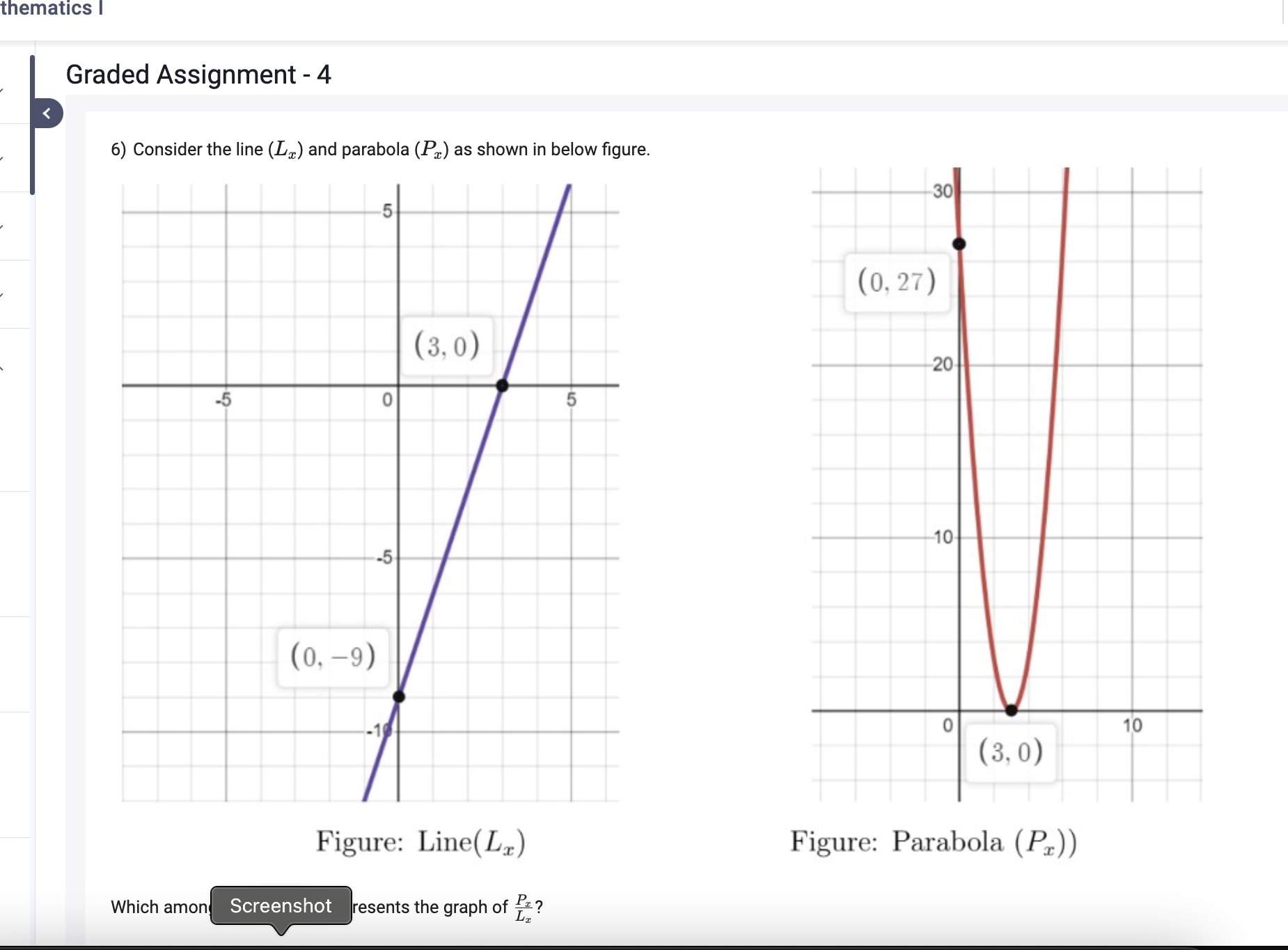 thematics I Graded Assignment - 4 6) | StudyX