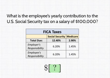 What is the employees yearly contribution | StudyX