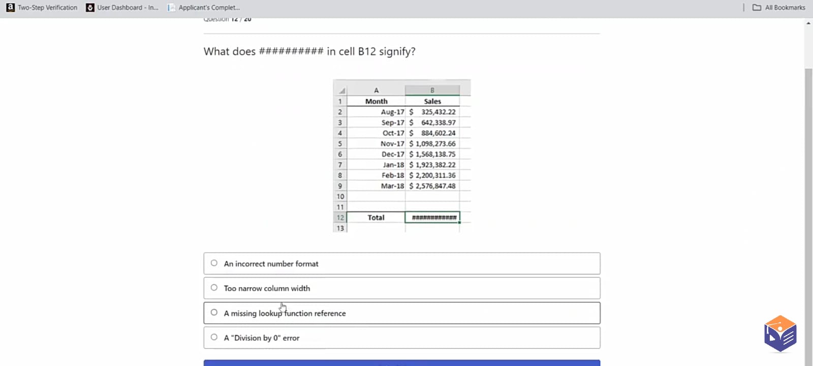 Two-Step Verification User Dashboard - In | StudyX