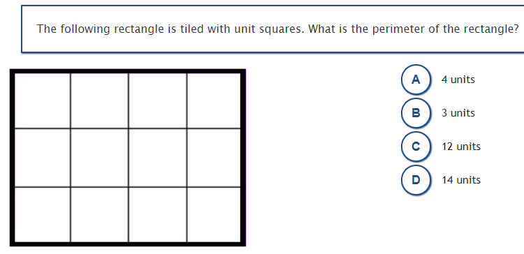 The following rectangle is tiled with unit | StudyX
