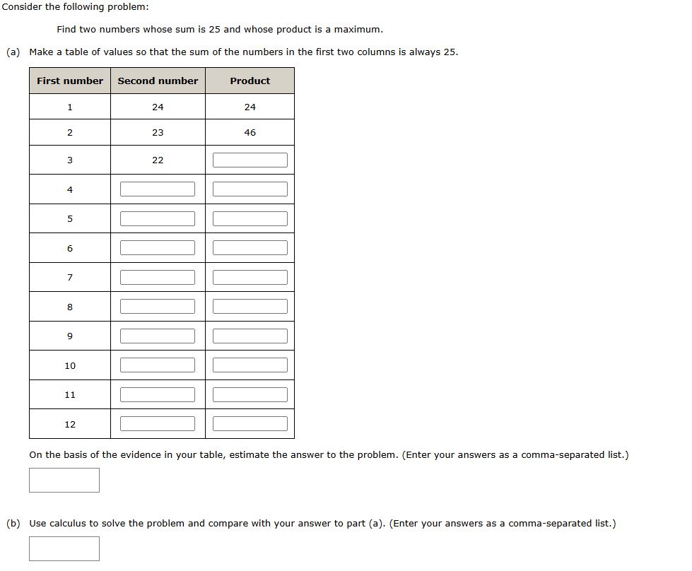 Consider the following problem Find two | StudyX