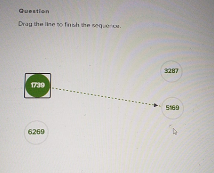 Question Drag the line to finish the | StudyX