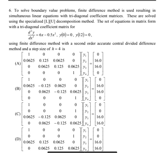 6 To Solve Boundary Value Problems Finite Studyx