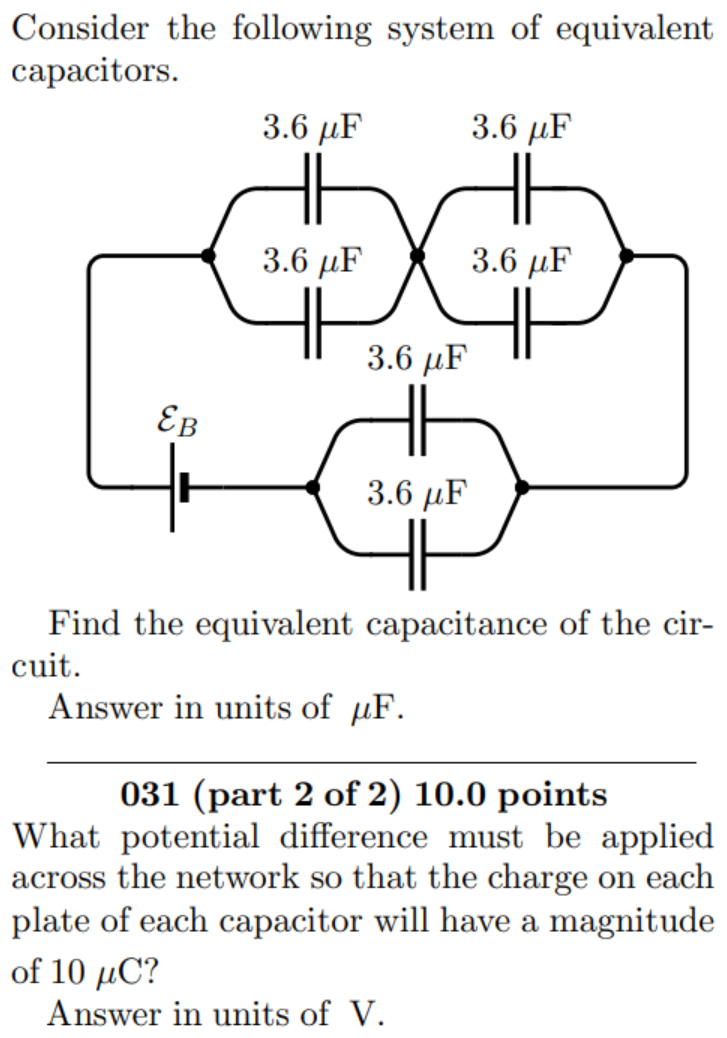 Consider the following system of equivalent | StudyX